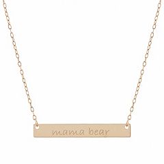 Bar Necklaces Kohl s