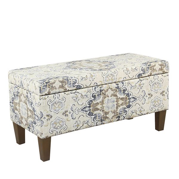 HomePop Large Decorative Storage Bench