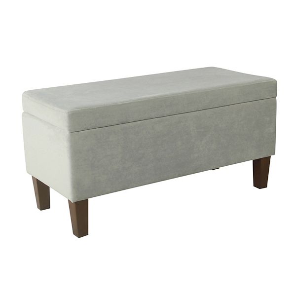 HomePop Large Decorative Storage Bench
