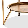 Baxton Studio Tamsin Gold End Table