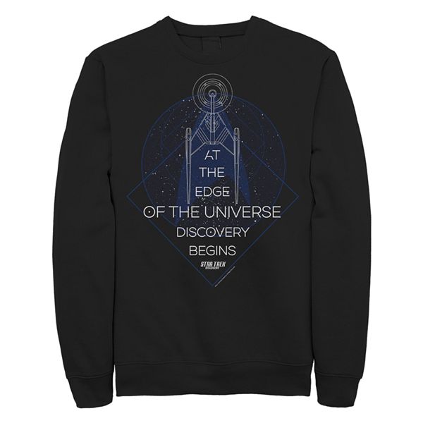 Juniors' Star Trek Discovery Geometric Sweatshirt