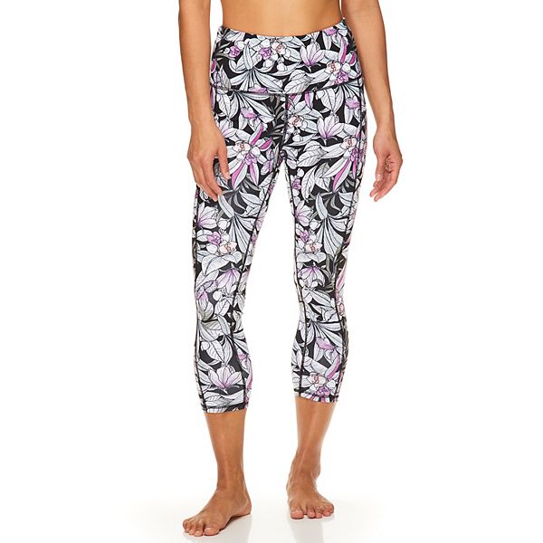 Women's Gaiam Om High-Waisted Pocket Yoga Capri Leggings