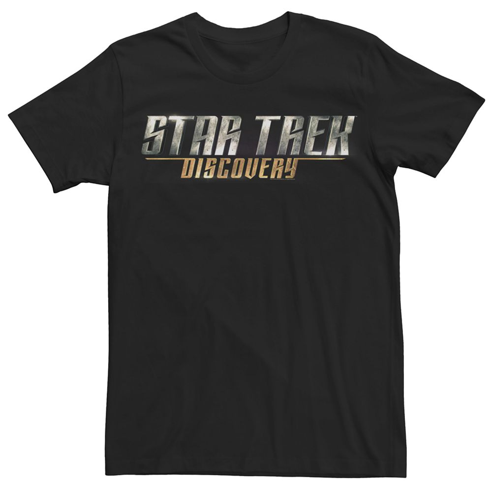 Men's Star Trek Discovery Gleaming Logo Tee