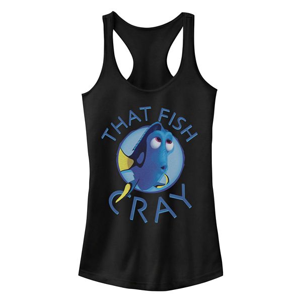 Disney / Pixar's Finding Dory Juniors' That Fish Cray Racerback Tank Top