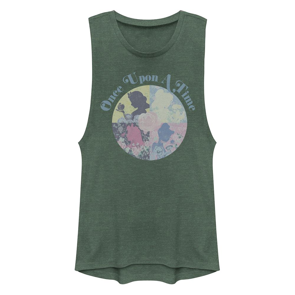 Juniors' Disney's Princesses "Once Upon a Time" Muscle Tank Top