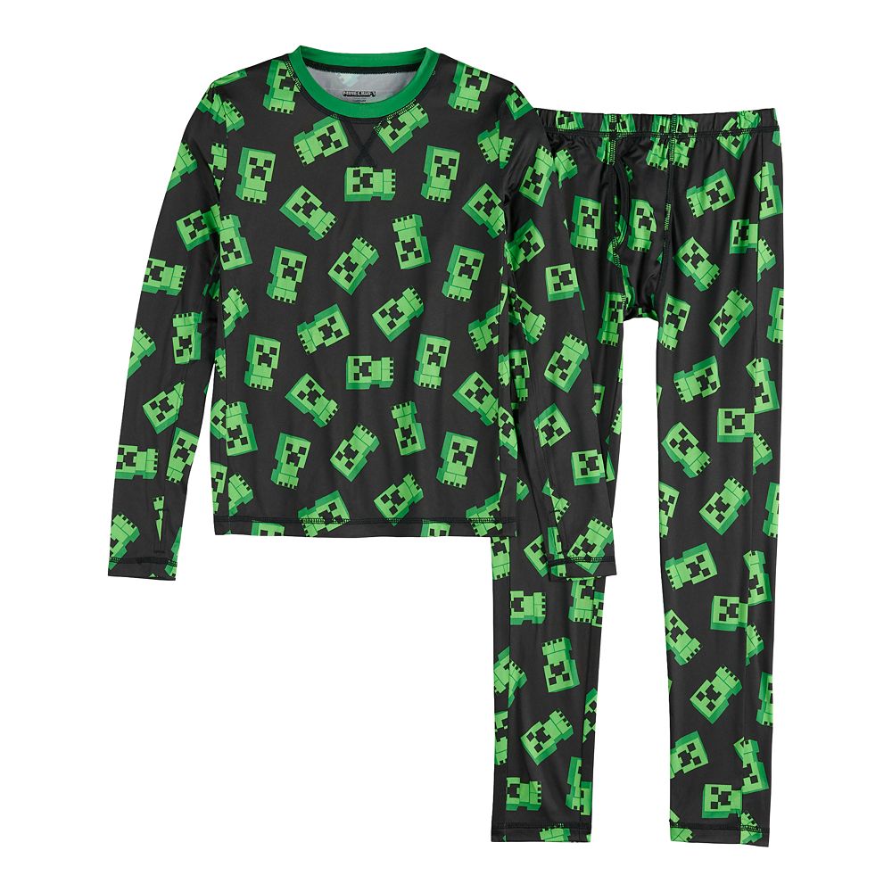 Boys 4-18 Cuddl Duds® Minecraft Base Layer Set