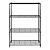 Safavieh Delta 4-Tier Chrome Wire Shelf
