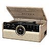 Victrola Empire 6-in-1 Wood Mid Century Modern Bluetooth Record Player ...