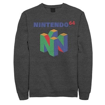 Men's Nintendo 64 Logo Pullover