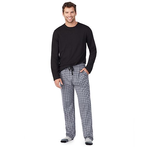 Mens Cuddl Duds Classic Pajama Set