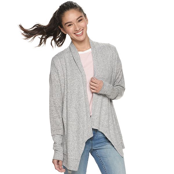 Juniors' SO® Hacci Cardigan