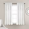 Lush Decor Riley Window Curtain Panel