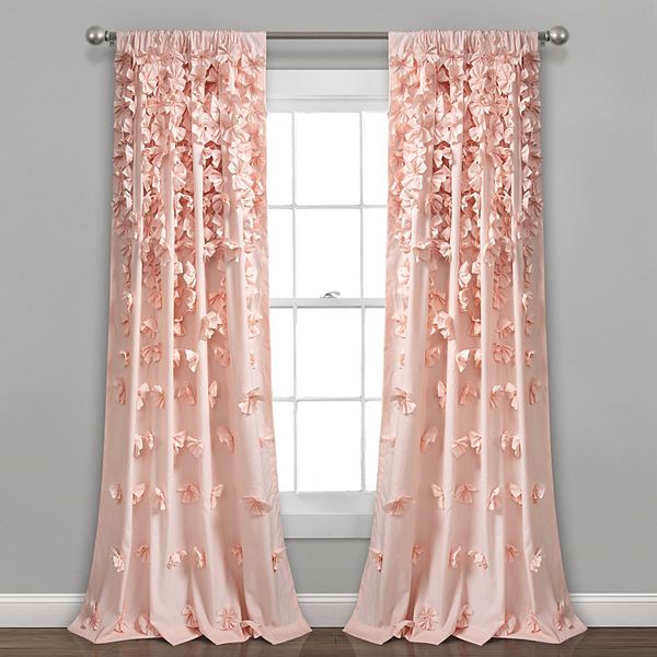 Lush Decor Riley Window Curtain Panel