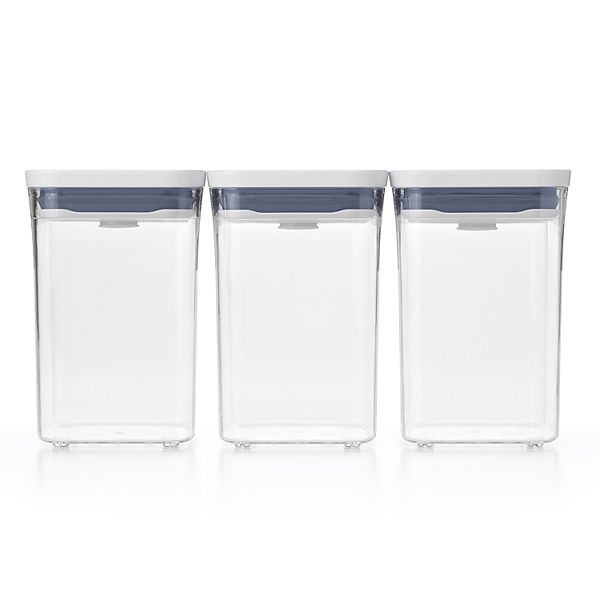 OXO 3-pc. Small Square Short POP Container Set