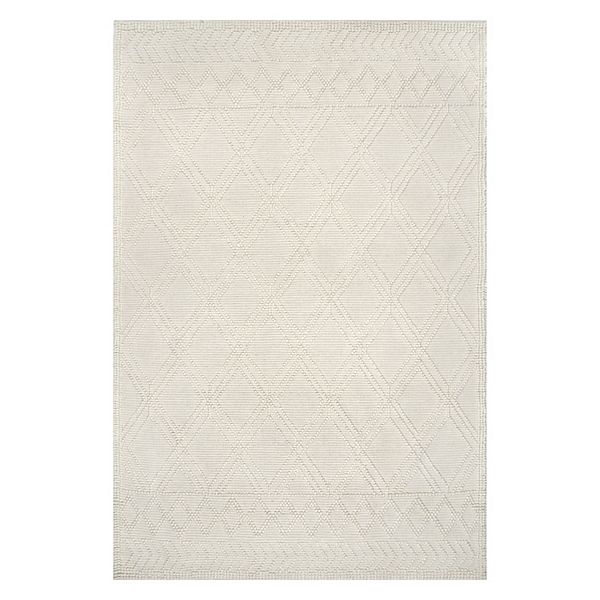 nuLOOM Contemporary Trellis Natti Wool Blend Rug