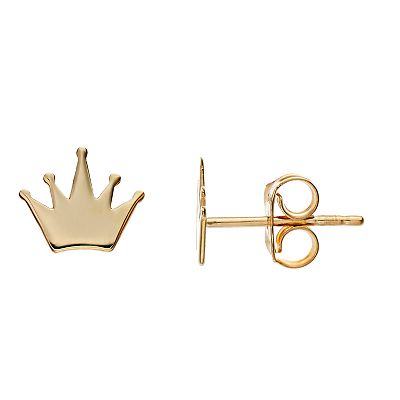 K earrings with crown store