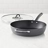 Food Network™ 12-in. Hard-Anodized Nonstick Space Saving Saute Pan with Lid