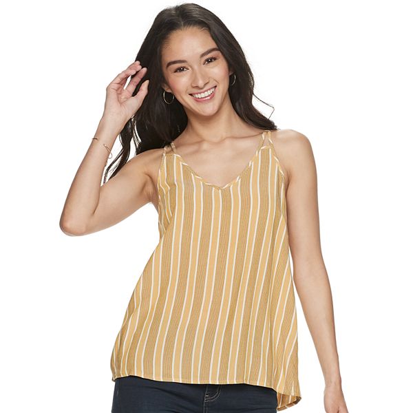 Pink Republic Smocked Back Top