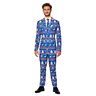 Men's Suitmeister Christmas Blue Nordic Suit
