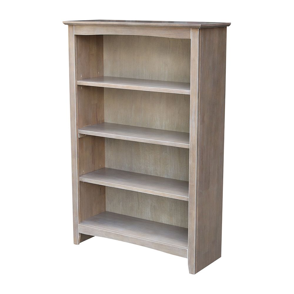 International Concepts Shaker 4-Shelf Bookcase