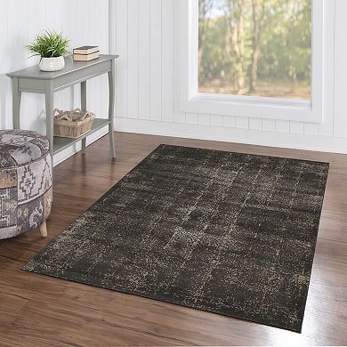 Linon Linon Jewel Collection Distressed Rug