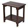 Shine Company Rectangular Side Table