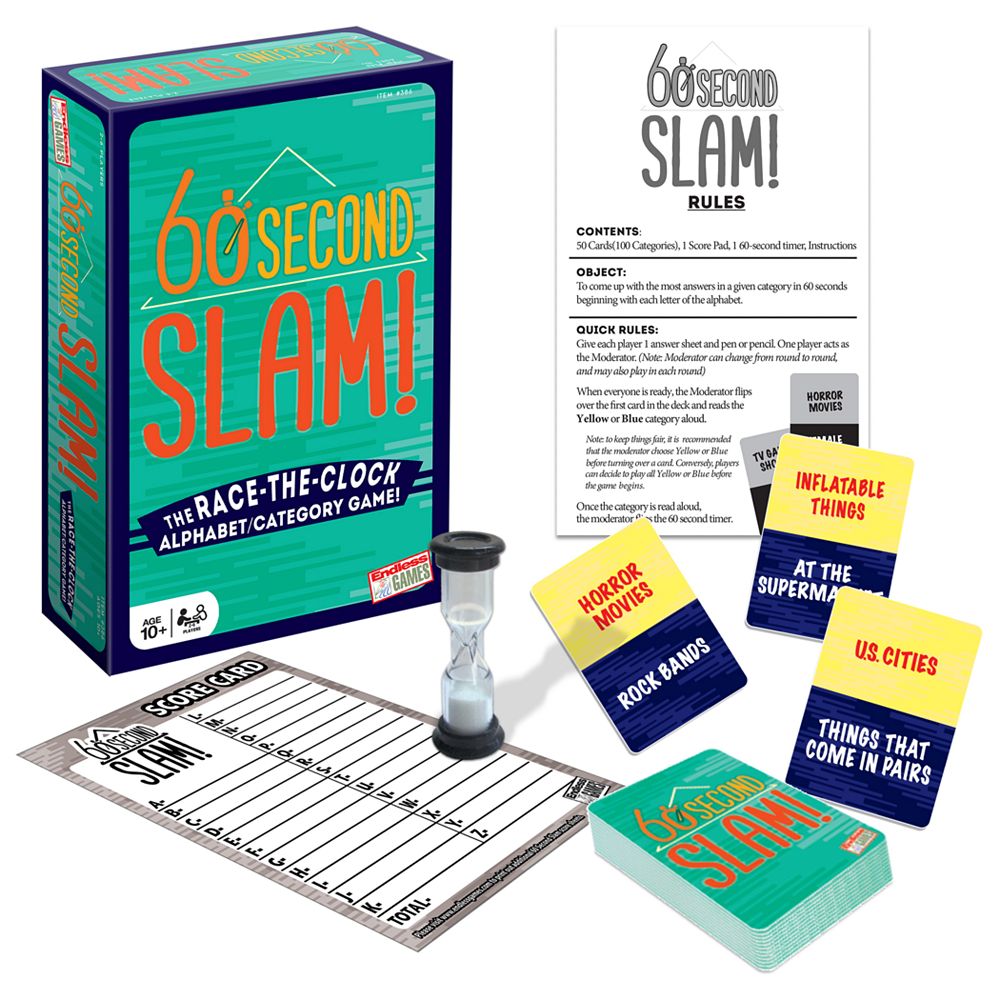 60-Second Slam! Board Game by Endless Games