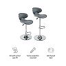 Linon Adjustable Bar Stool