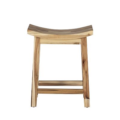 Linon Dale Saddle Counter Stool