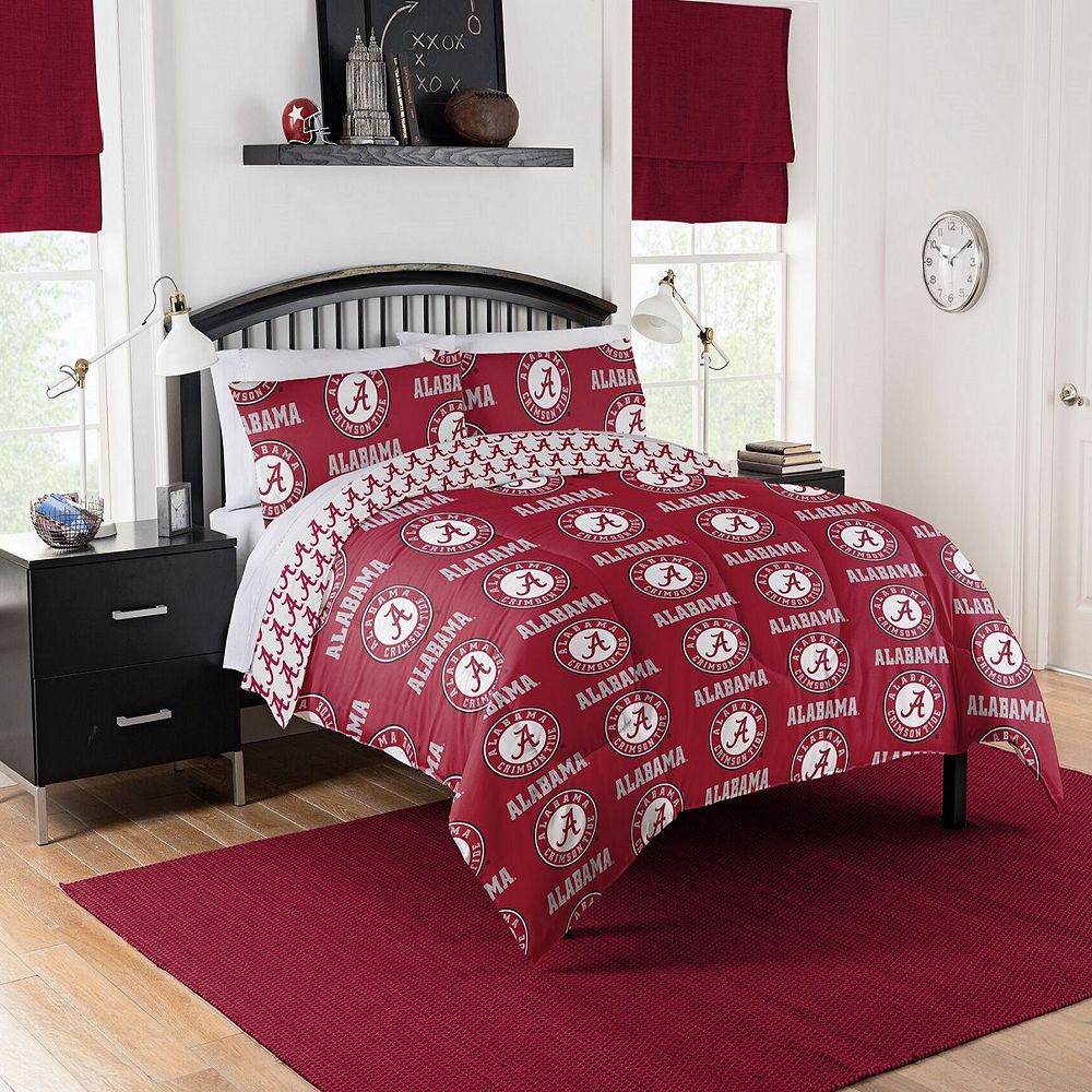 NCAA Alabama Crimson Tide Queen Bedding Set by The Northwest