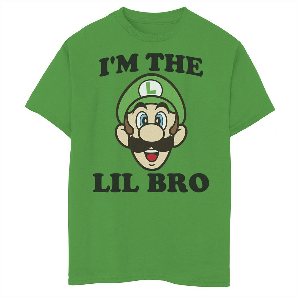 Boys 8-20 Nintendo Super Mario Lil Bro Tee