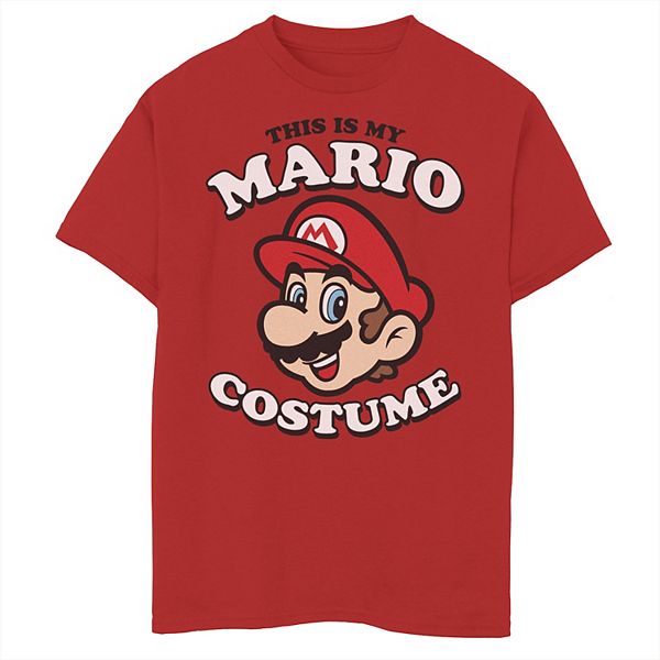 Boys' 8-20 Nintendo Super Mario Costume Graphic Tee