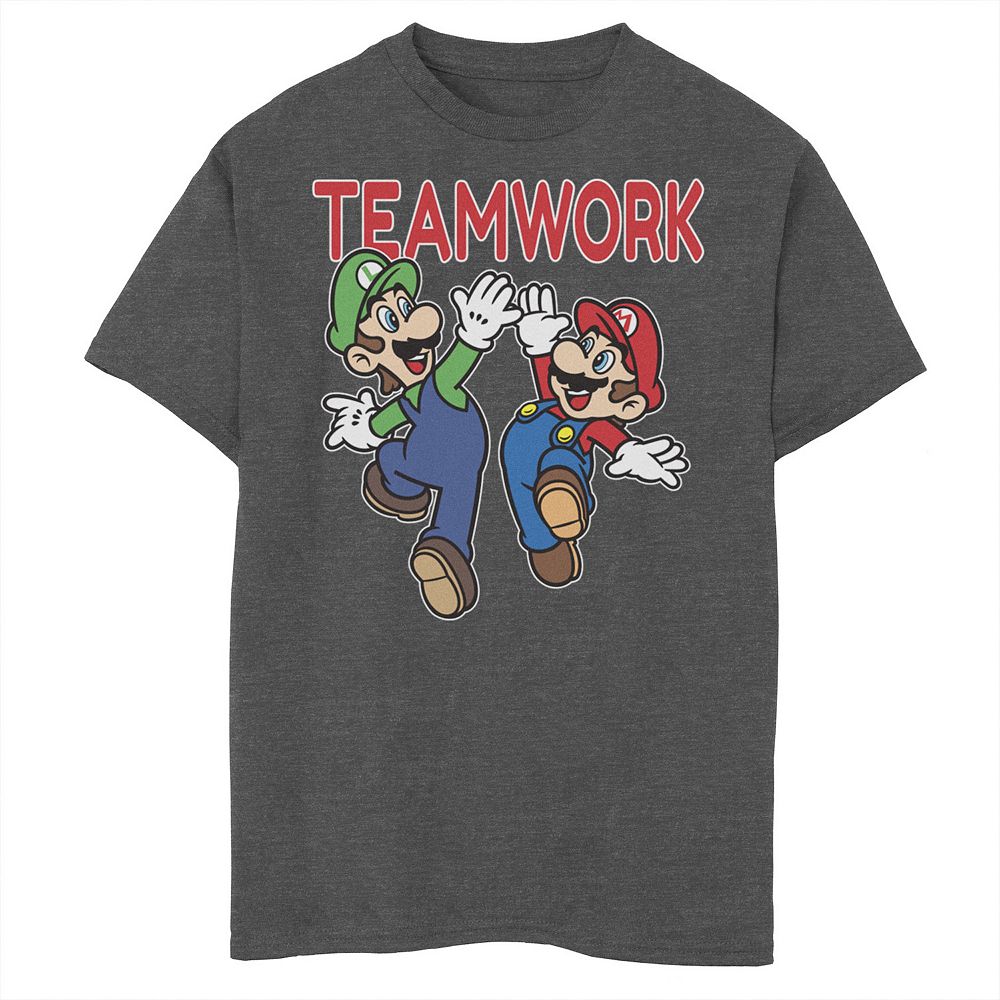 Boys 8-20 Nintendo Super Mario Bros. "Teamwork" Tee