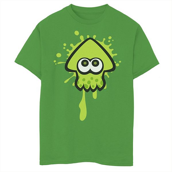Boys' 8-20 Nintendo Splatoon Team Green Graphic Tee