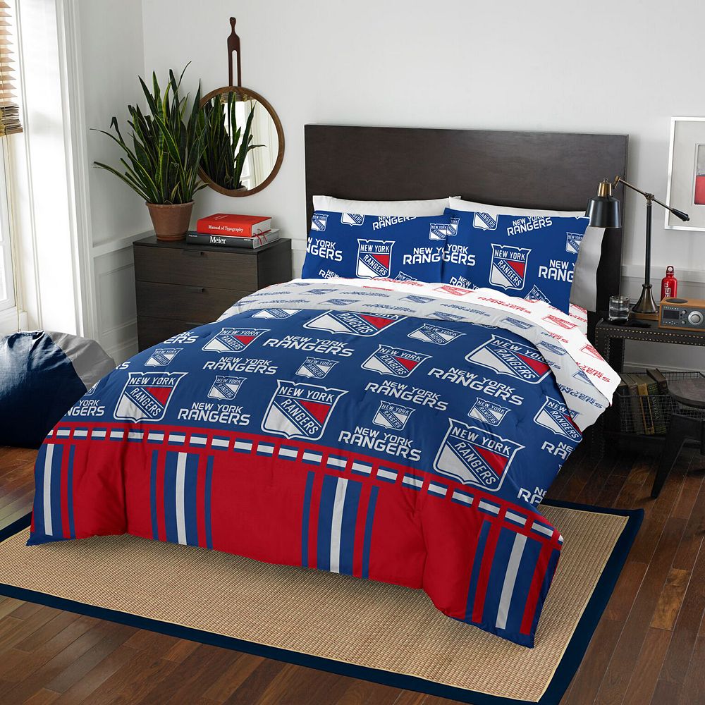 New York Rangers Queen Bedding Set by Northwest