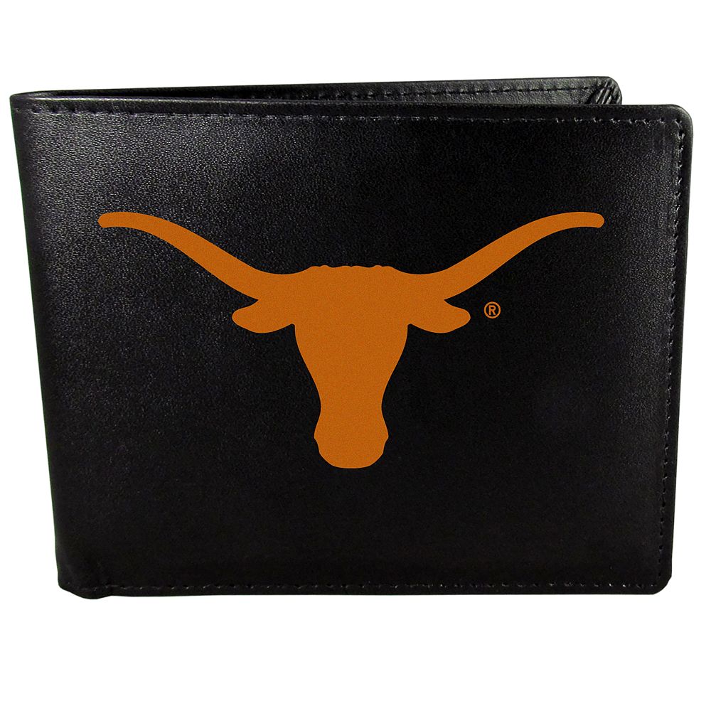Men's Texas Longhorns Leather Bi-Fold Wallet