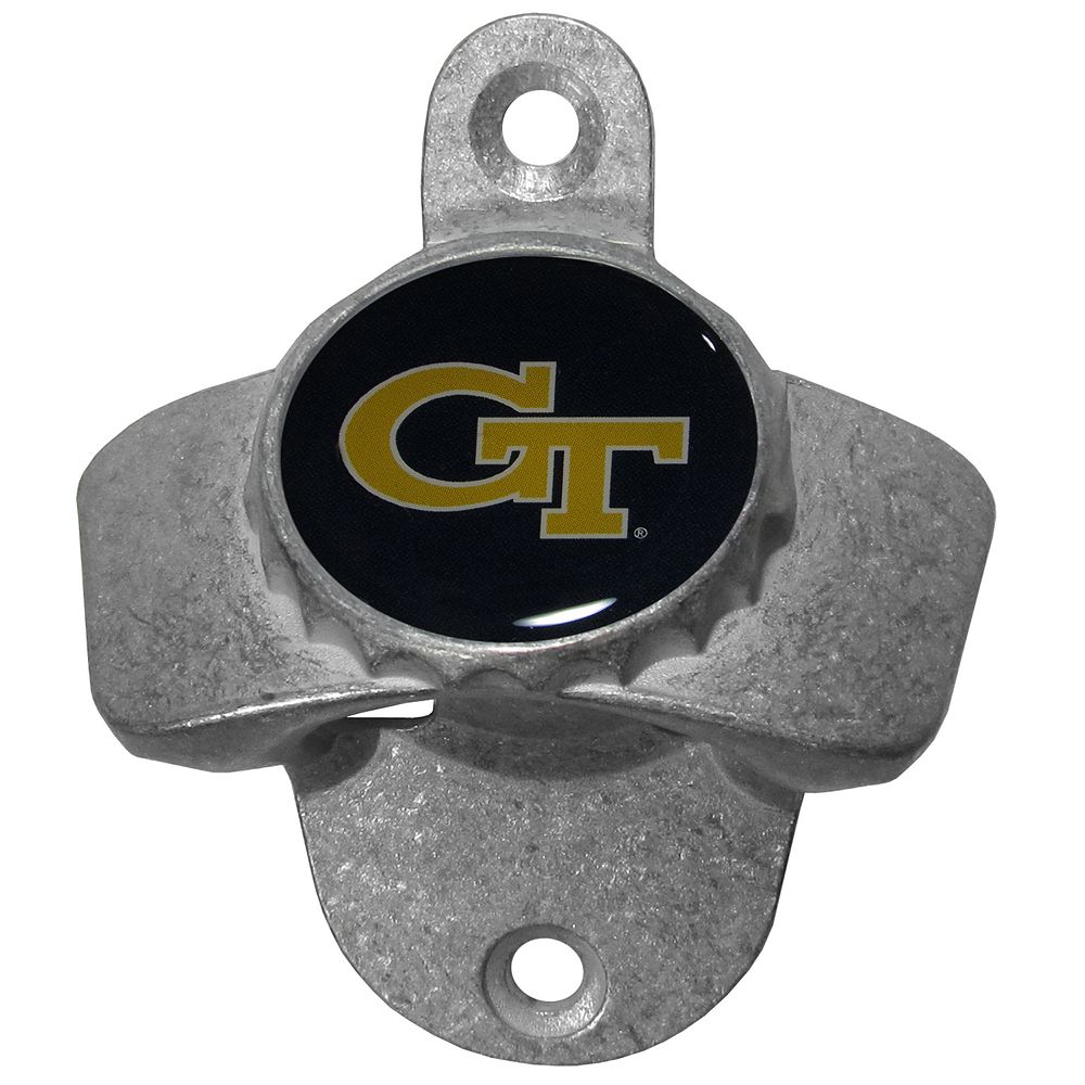 Georgia Tech Yellow Jackets Wall-Mounted Bottle Opener