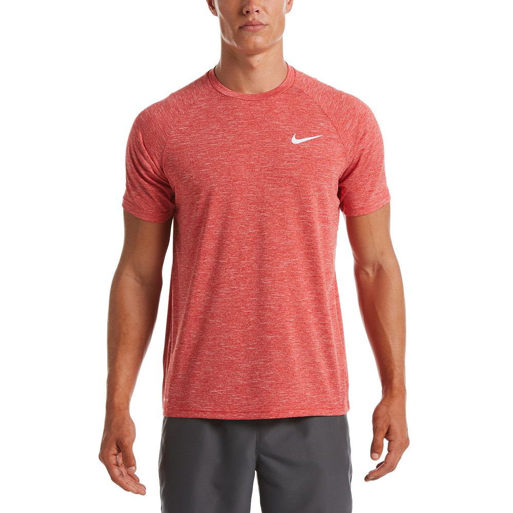 Men's Nike Dri-FIT UPF 40+ Heathered Hydroguard Swim Top
