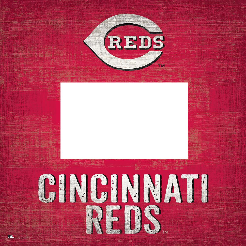 MLB Cincinnati Reds Team Frame 10 x 10