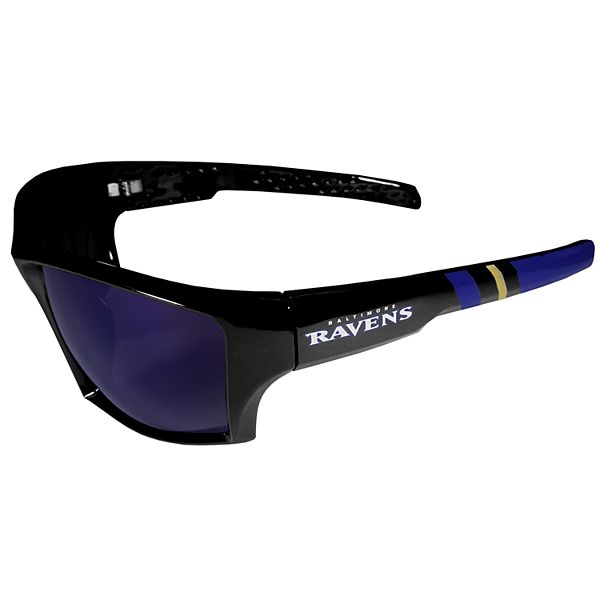 Adult Baltimore Ravens Wrap Sunglasses