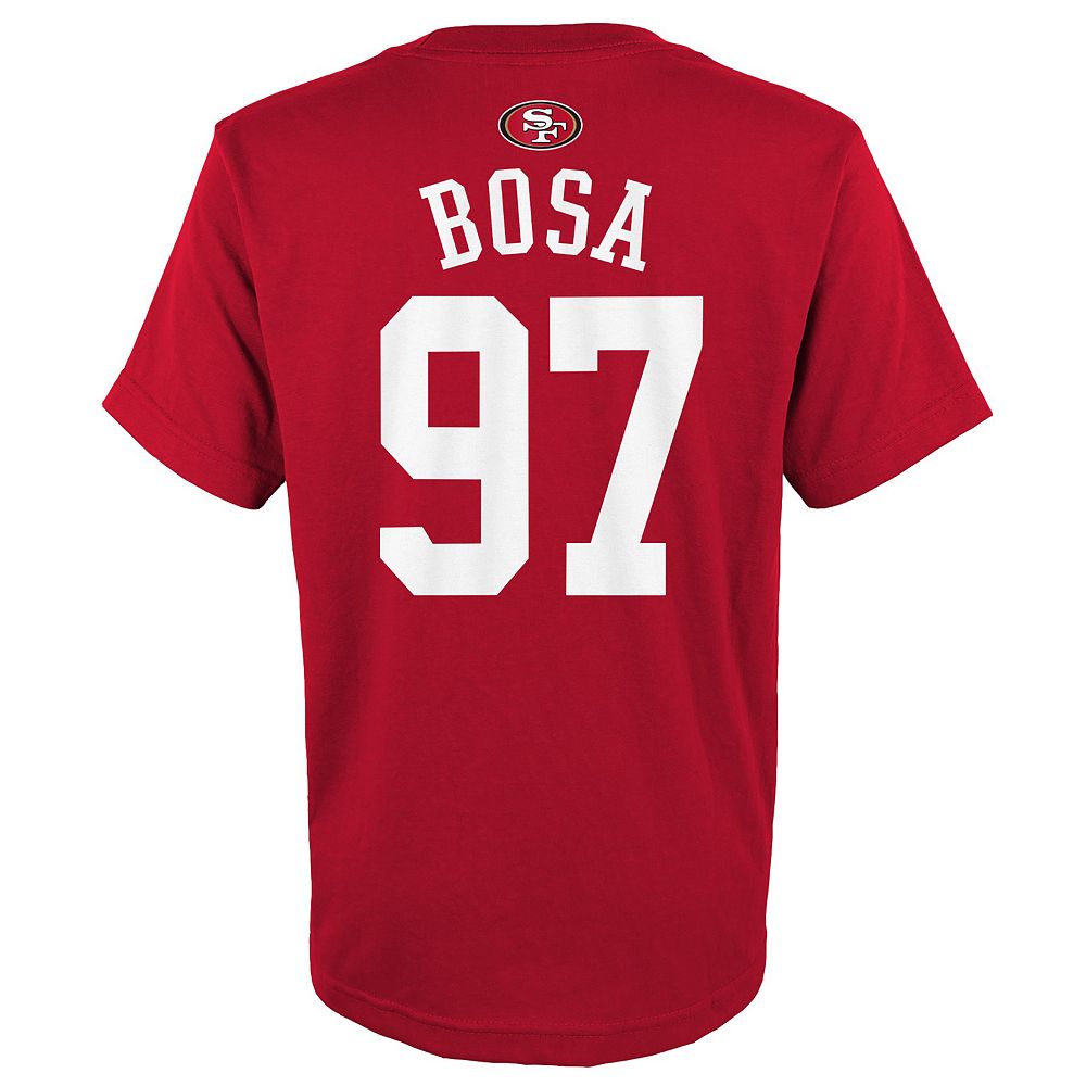 Boys 4-20 San Francisco 49ers Nick Bosa Manliner Tee