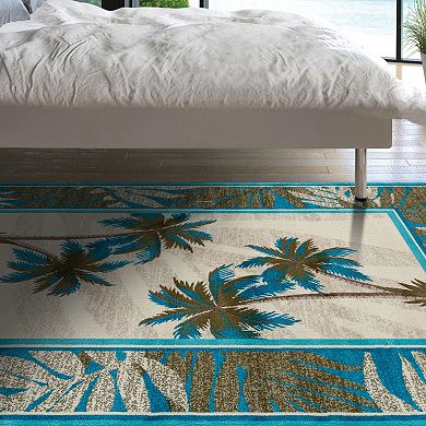 Art Carpet Bahama Frond Indoor Outdoor Rug