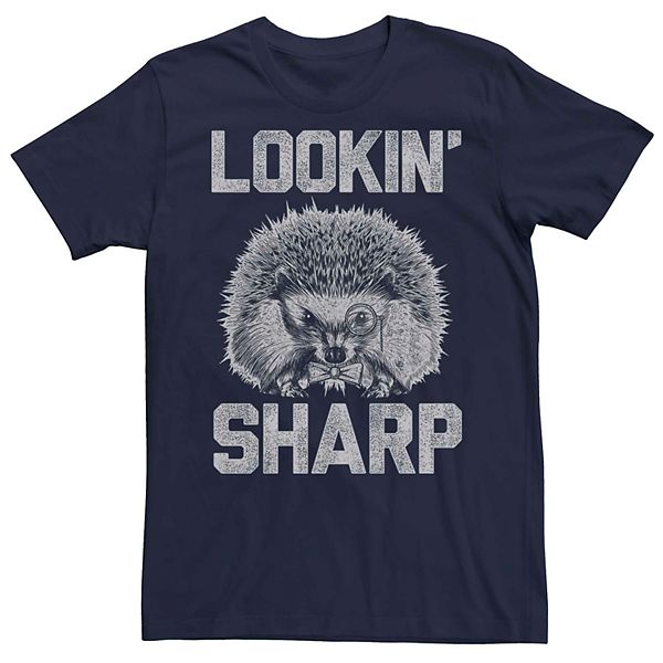 Men's Lookin' Sharp Hedgehog Tee