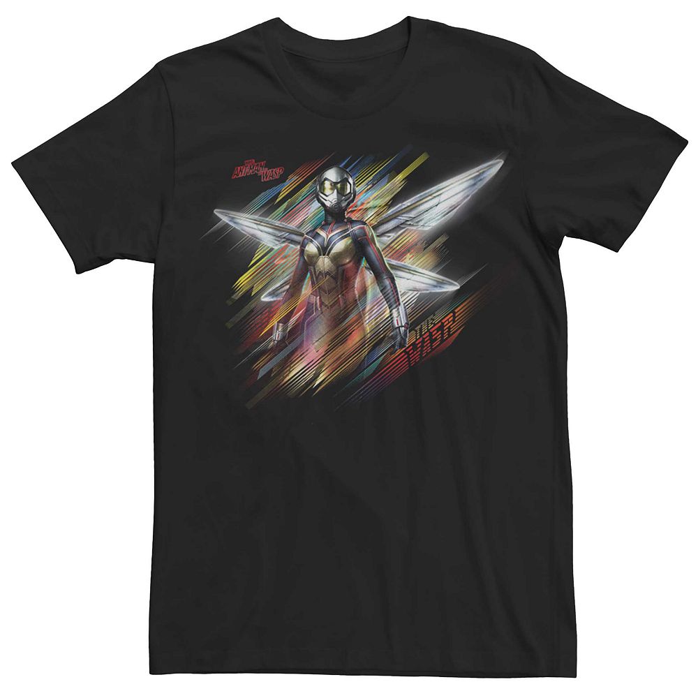 Men's Teen Marvel Ant-Man And The Wasp Colorful Suit Portrait Tee