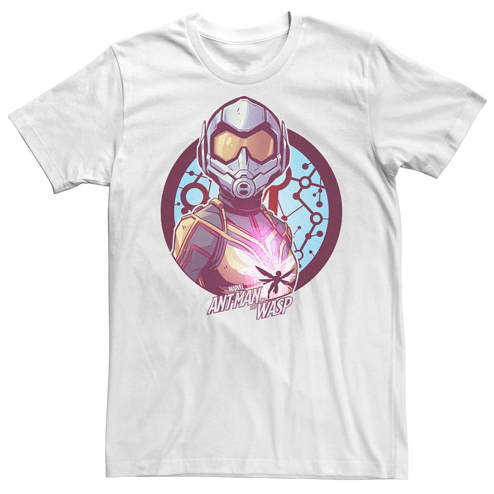 Men's Marvel Ant-Man And The Wasp Circle Logo Poster Tee Shirt