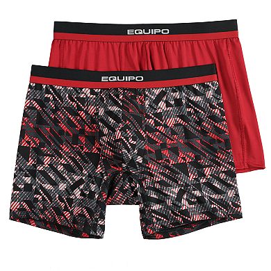 Men's Equipo 2-pack Microfiber Stretch Boxer Briefs