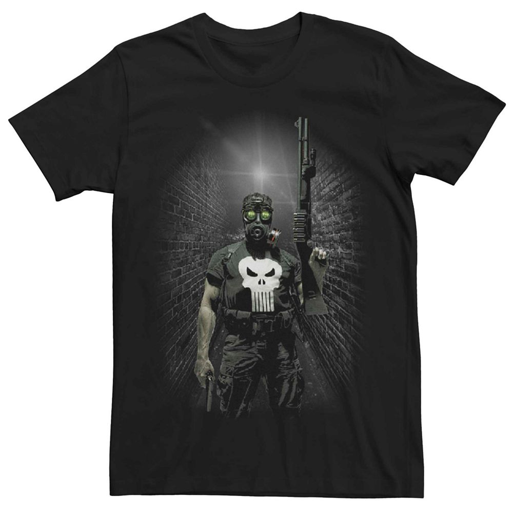 Men's Marvel's Punisher Night Vision Portrait Tee