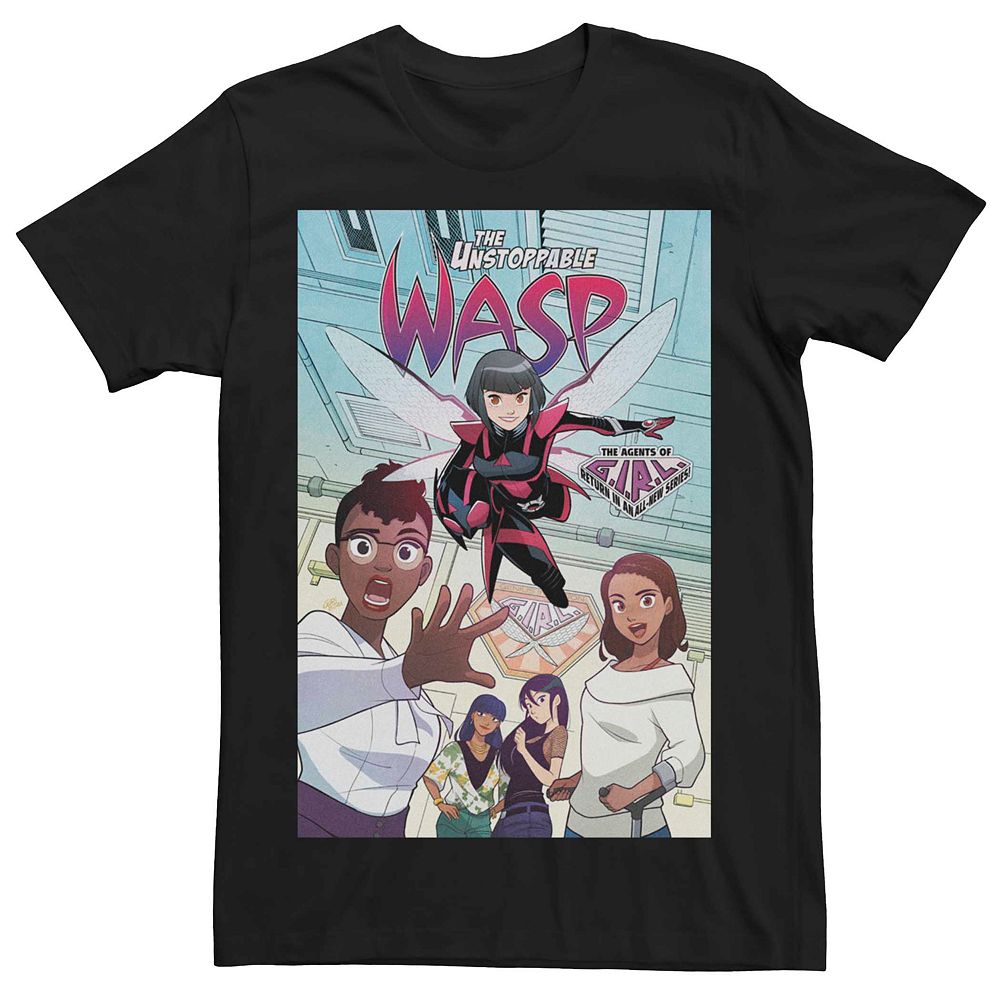 Men's Marvel's Unstoppable Wasp #1 Comic Cover Tee