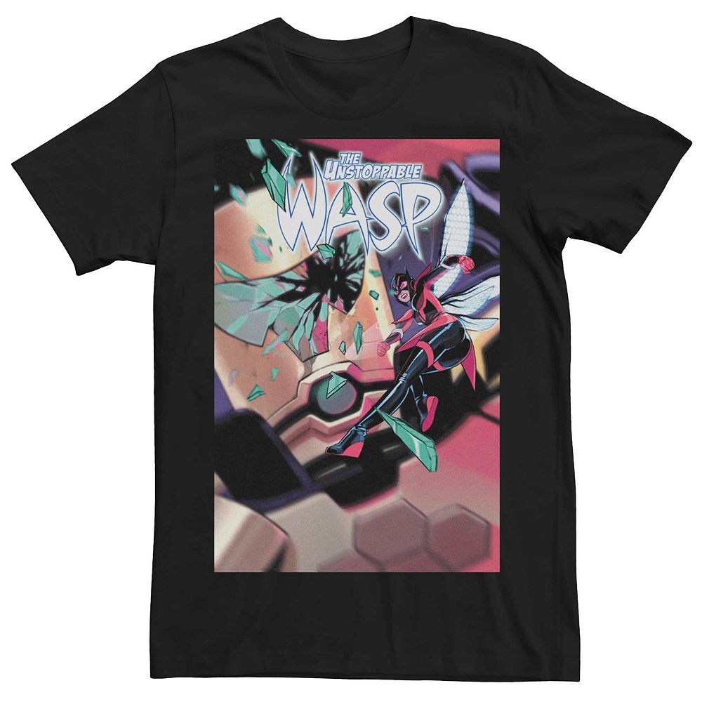 Men's Marvel's The Unstoppable Wasp (2018) #3 Comic Cover Tee