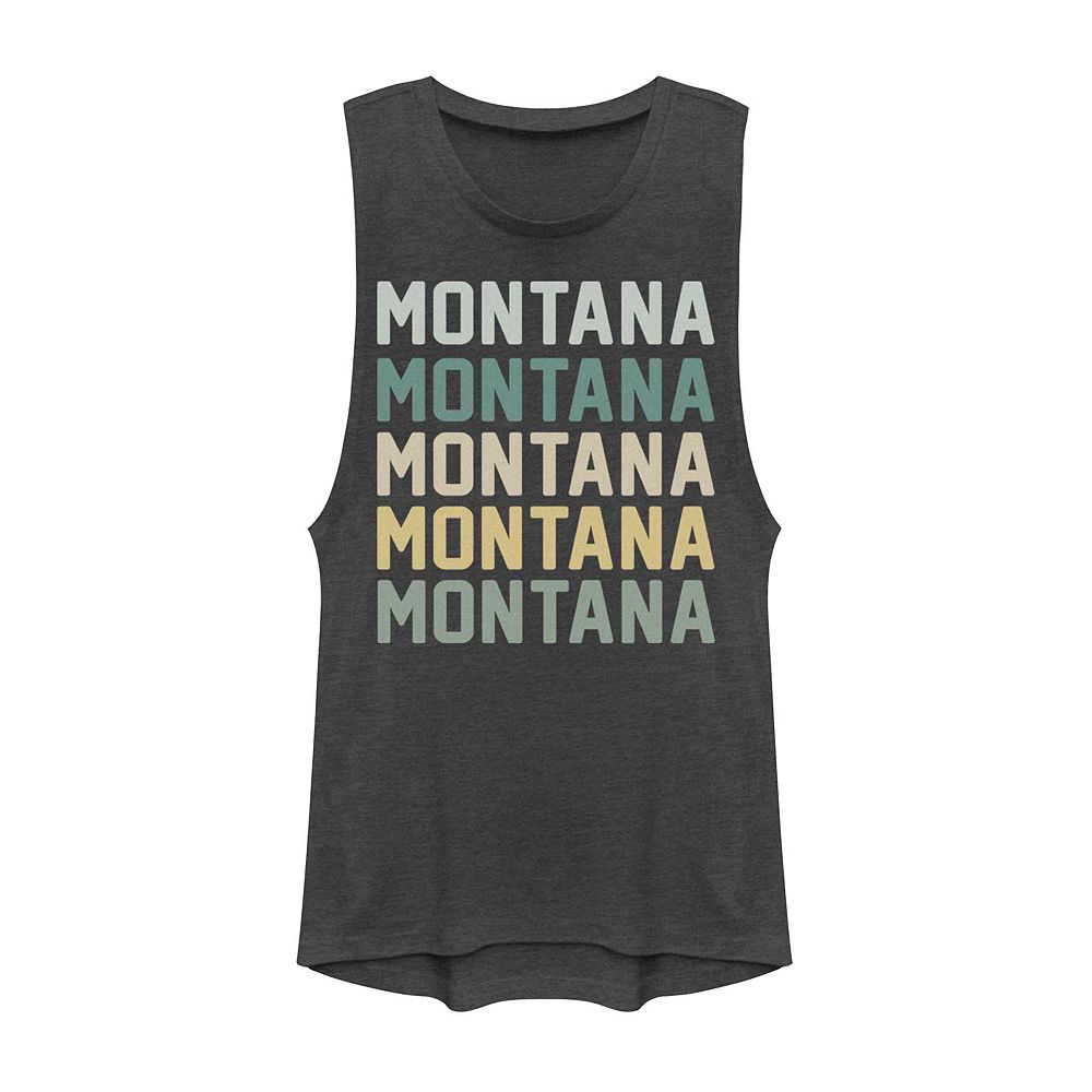 Juniors' Fifth Sun Montana Colorful Stack Muscle Tank Top